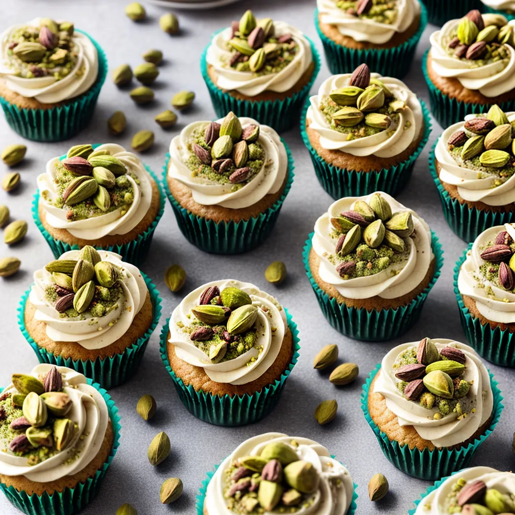 Cupcakes de Pistache: Um Toque Mediterrâneo na Sua Cozinha - 🧁 Cupcakeria