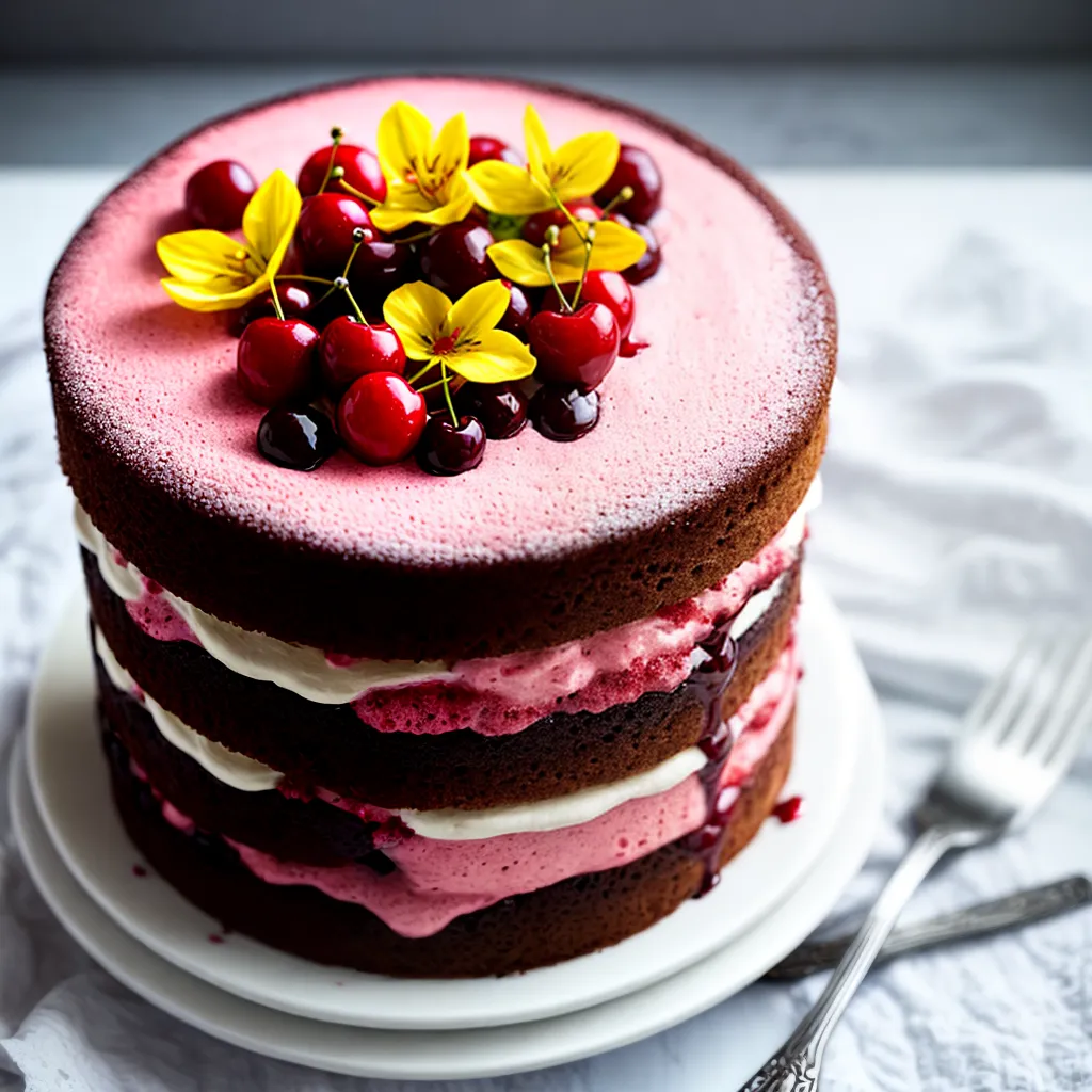 O Charme e a Magia do Bolo de Cereja! - 🧁 Cupcakeria