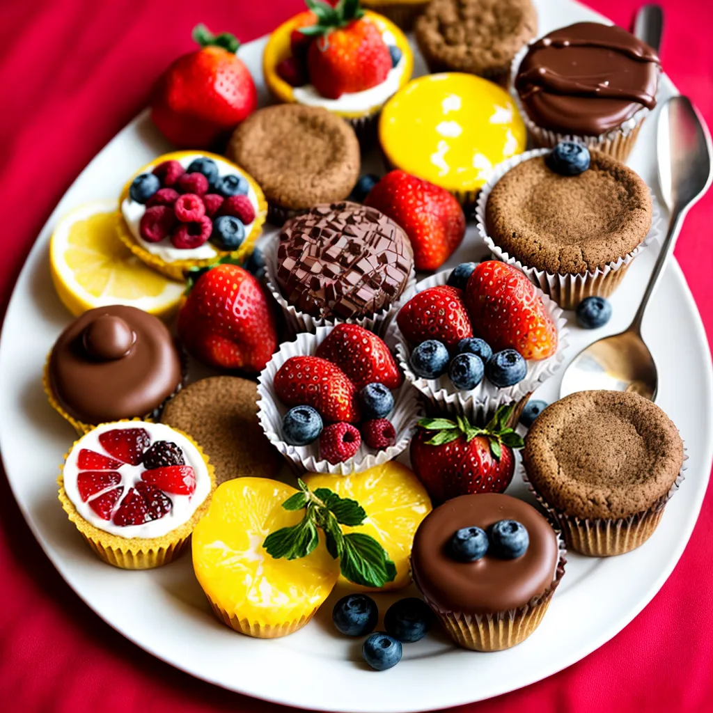 Doces de Festa para Diabéticos: Surpreenda Seus Convidados! - 🧁 Cupcakeria