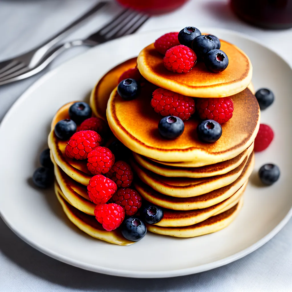 Receitas de mini panquecas para casamentos