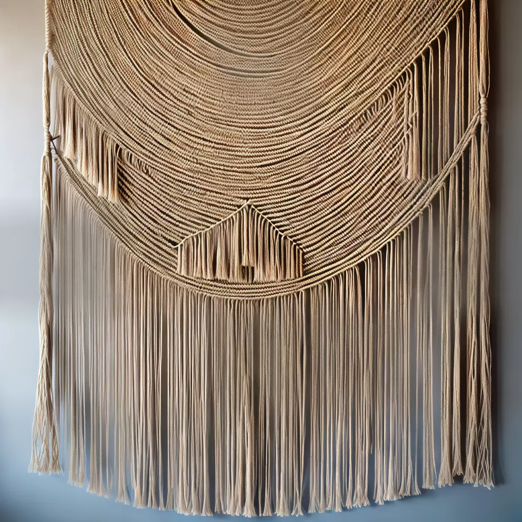 Decoração com macramê: estilo e textura