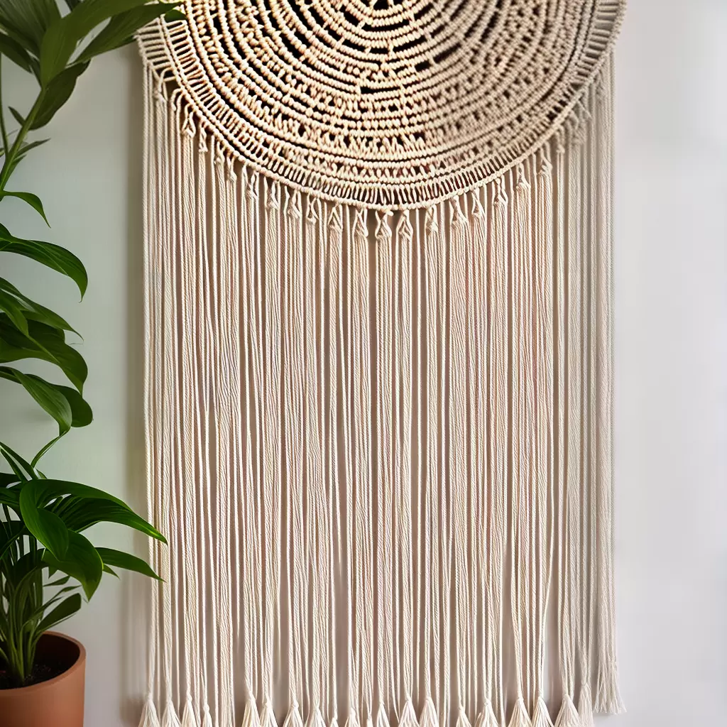 Decoração com macramê: estilo e textura