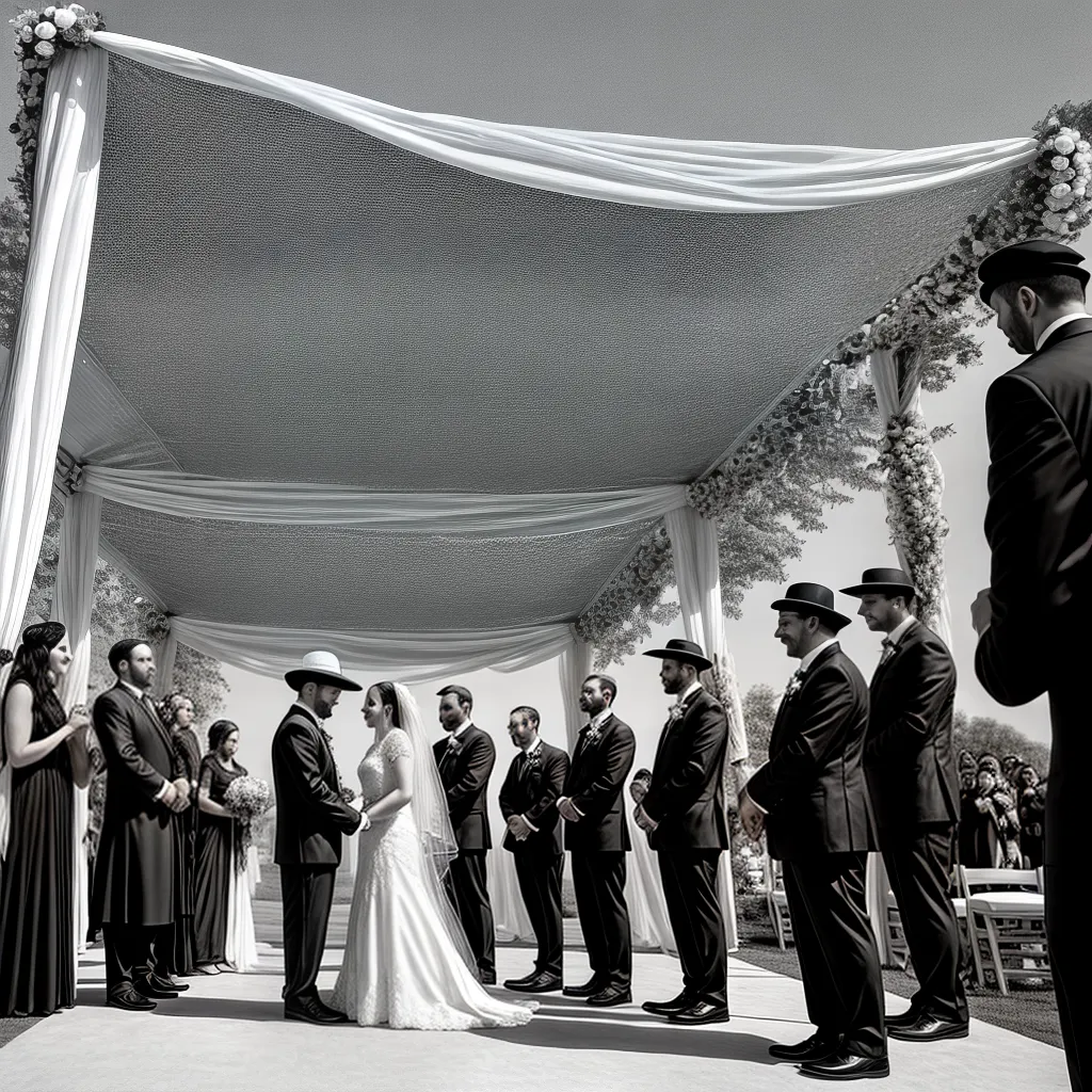 Uma Visão Única: Casamentos Judaicos Ortodoxos