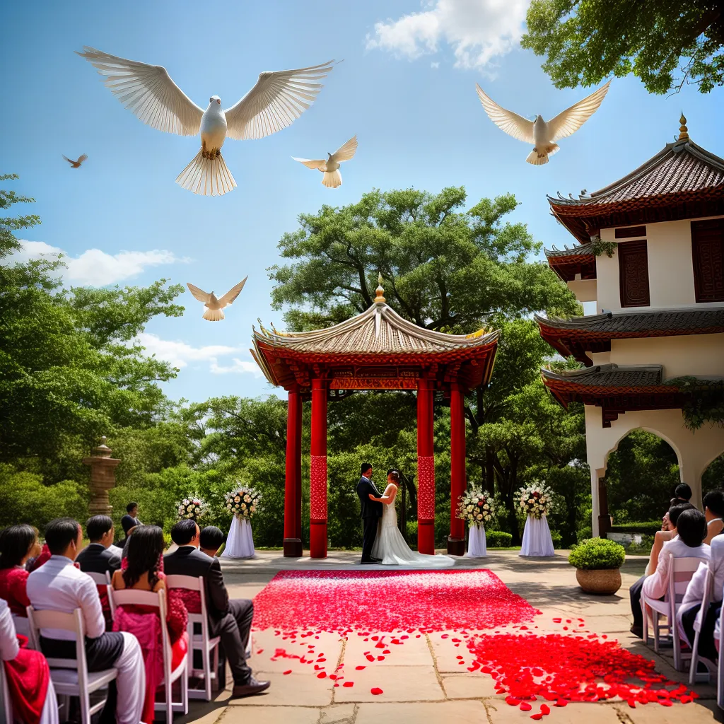 Dos Pombos aos Dragões: Tradições de Casamento e Seus Símbolos