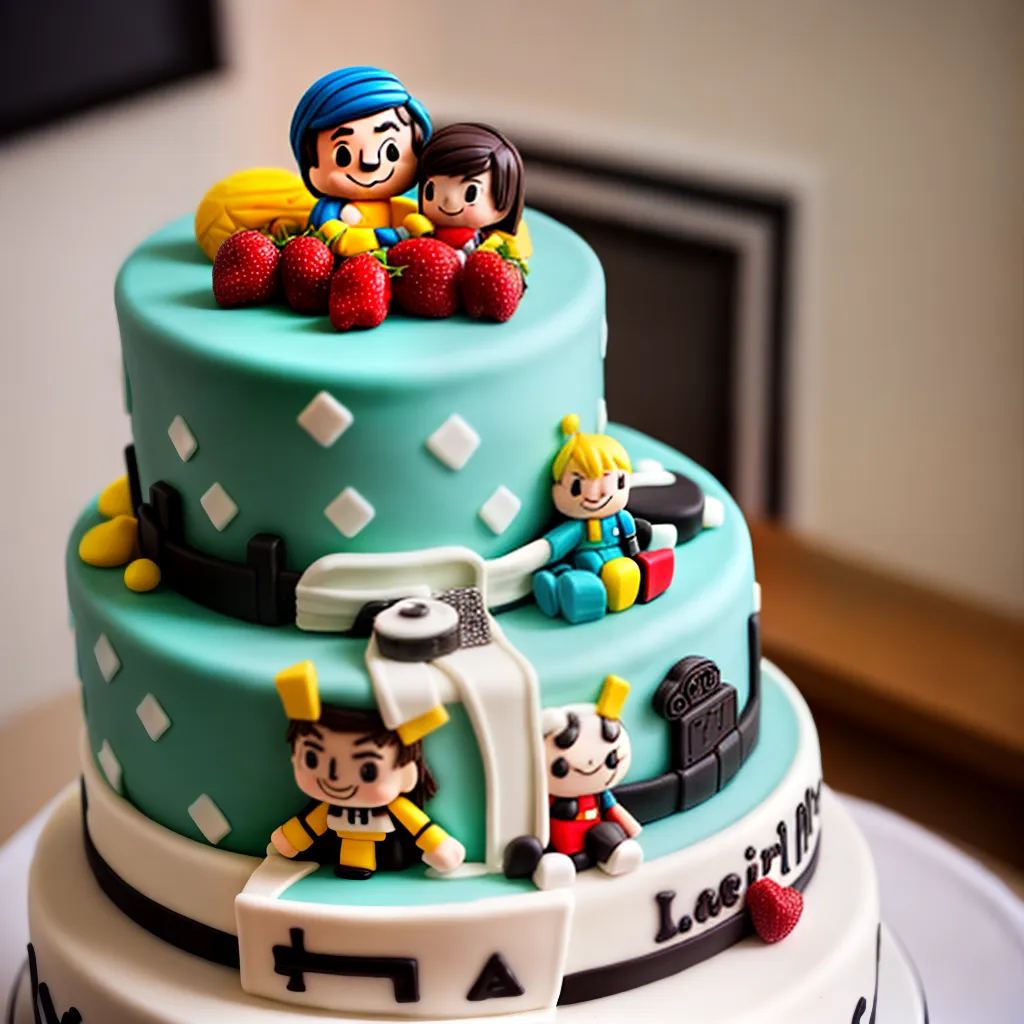 Inspire-se na Diversão: Bolos de Casamento com Design de Jogos.