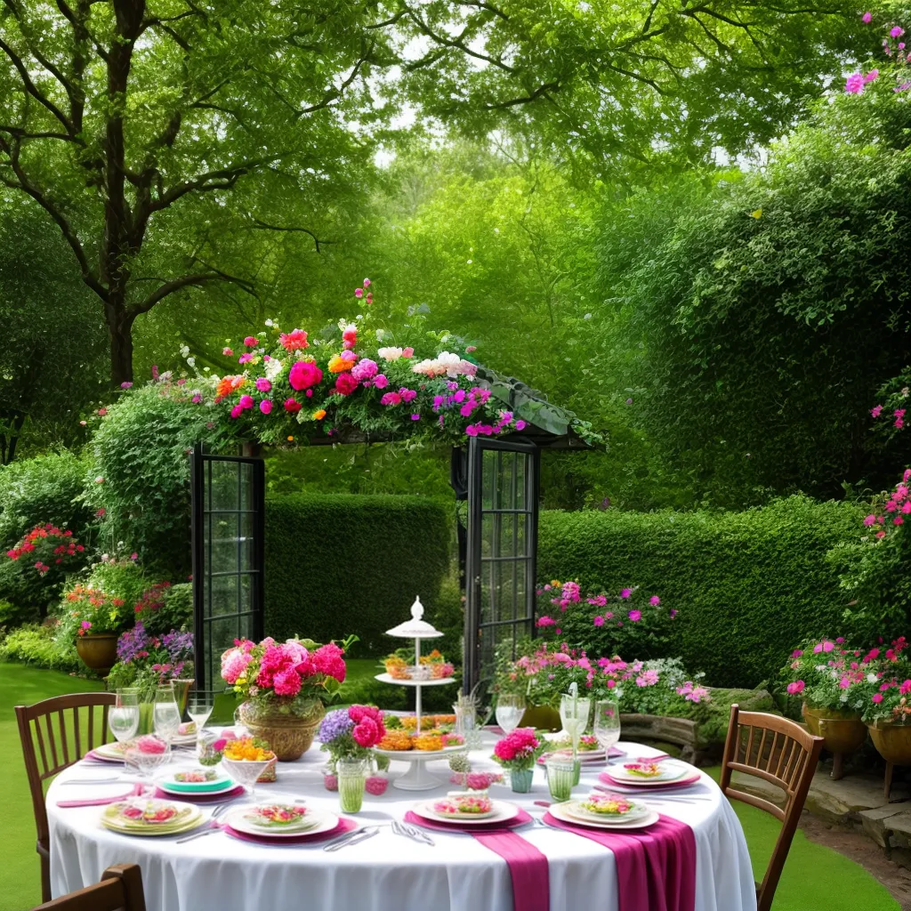 Abrace a Natureza: Chá de Cozinha com Tema Jardim