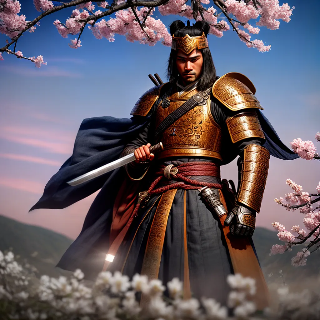 Crie Sua Própria Fantasia de Guerreiro Samurai