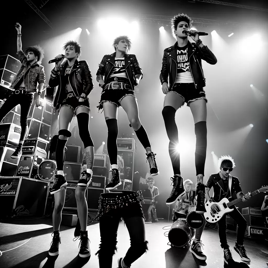 Shorts e o estilo punk rock: atitude e música