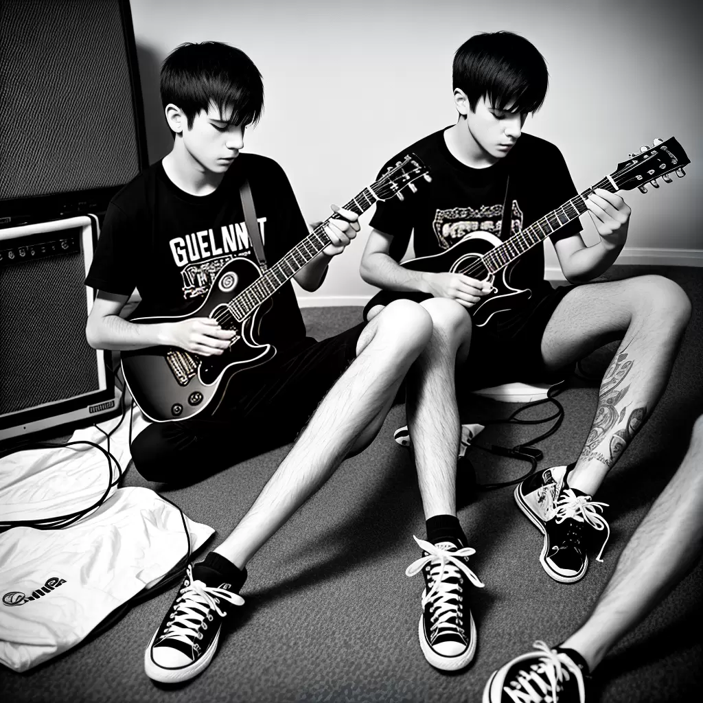 Shorts e o estilo emo: música e emoções intensas