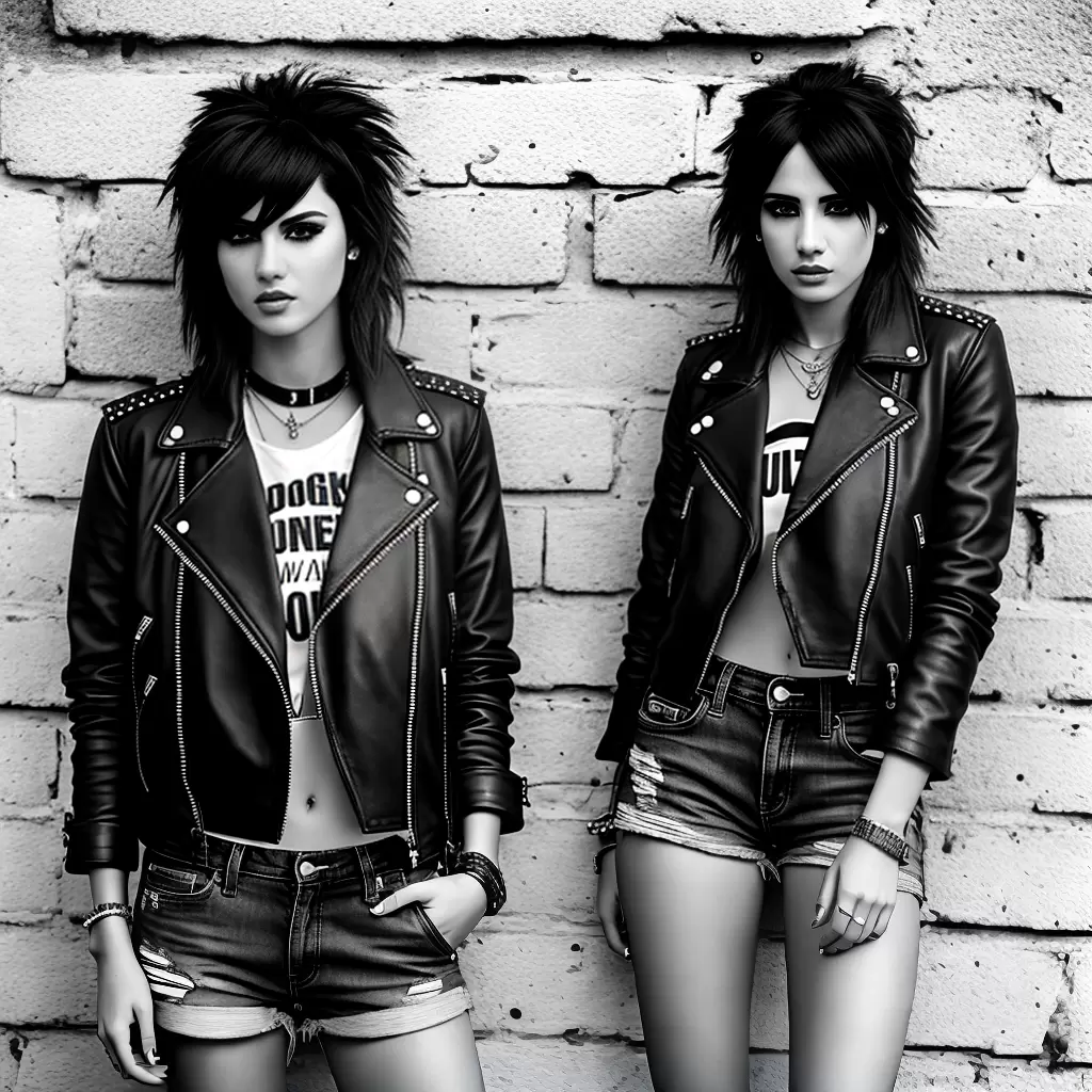 Estilo ROCKER e Shorts: Atitude e Rebeldia