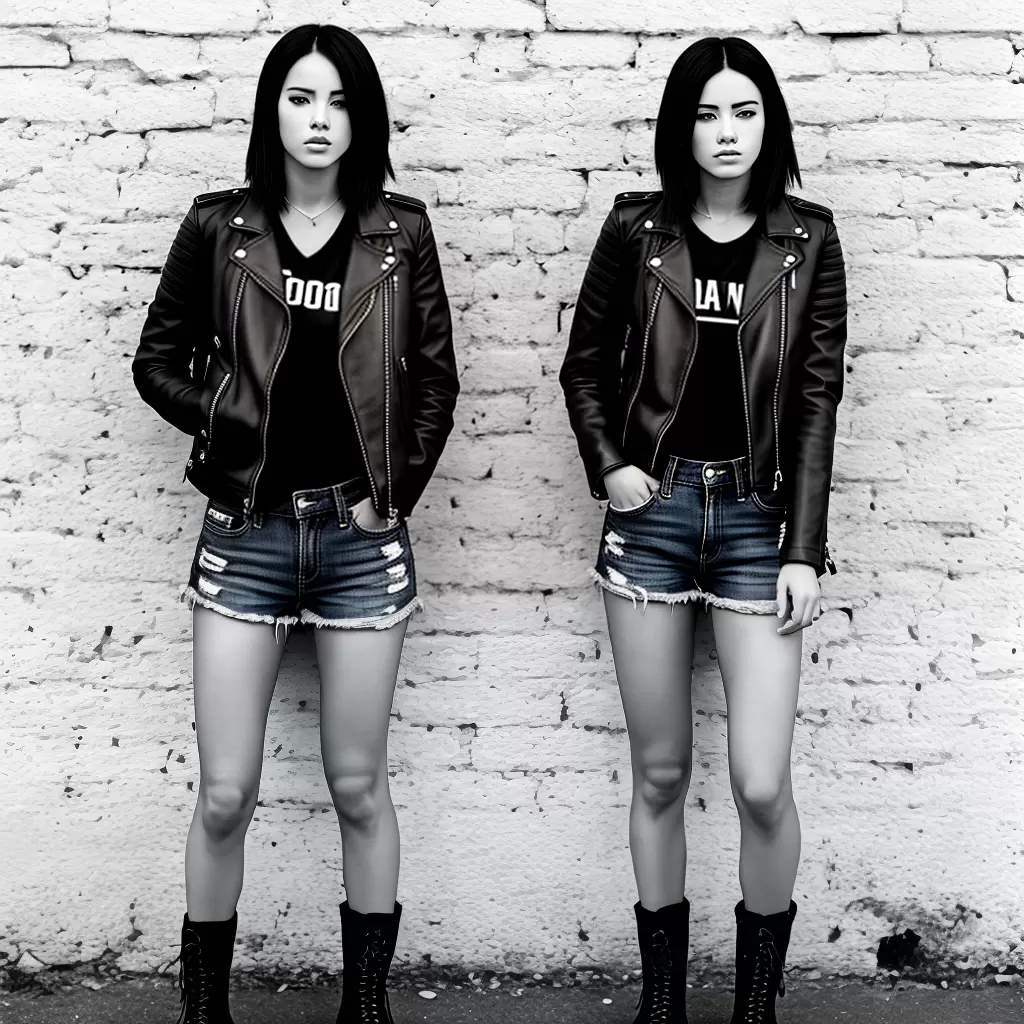 Estilo ROCKER e Shorts: Atitude e Rebeldia