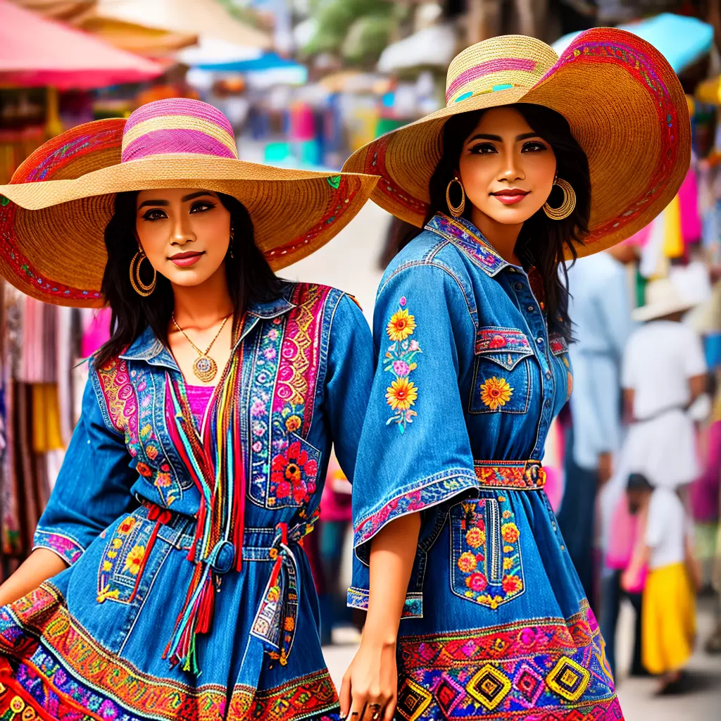 MÉXICO nas Calças: A Riqueza e Colorido da Moda Mexicana