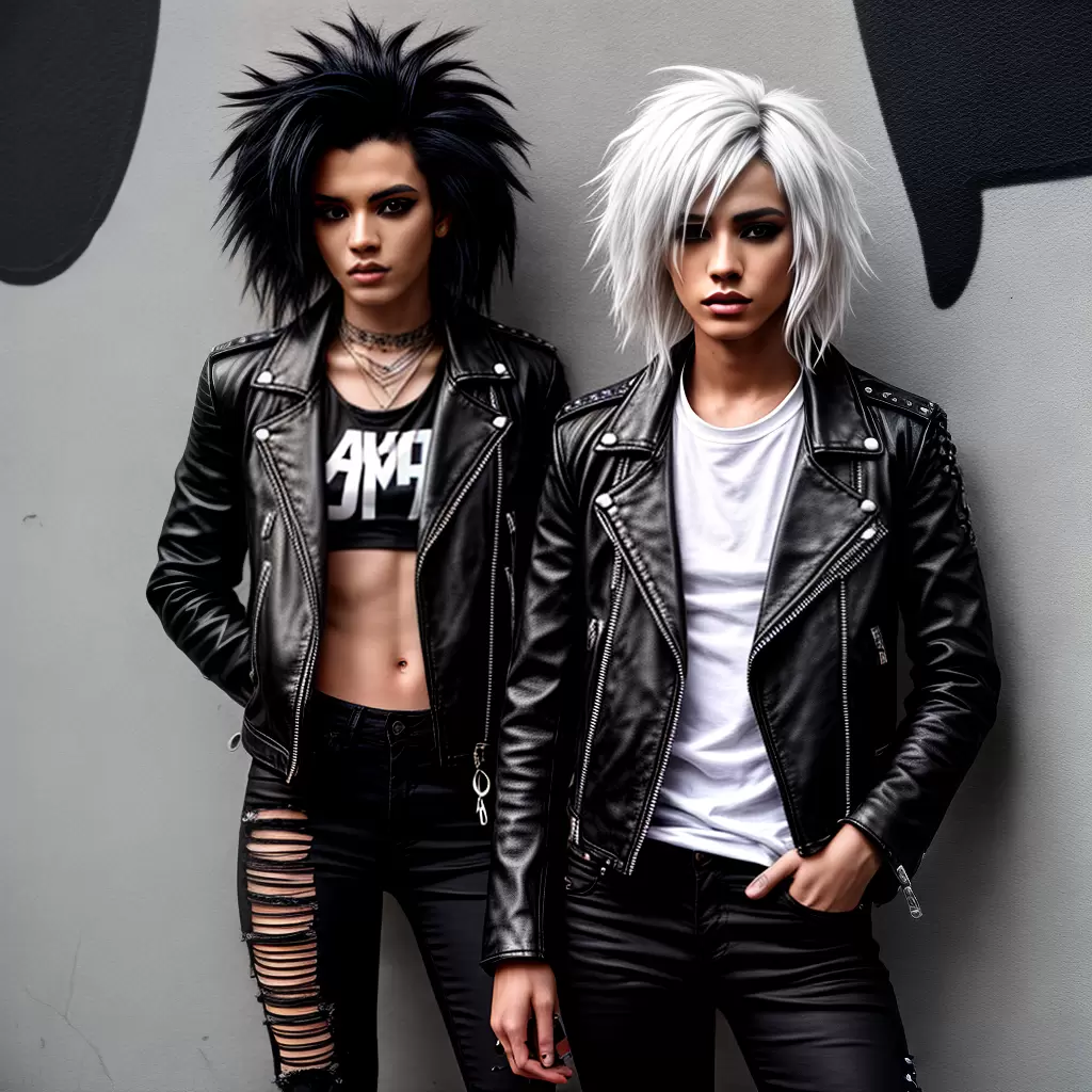 PUNK CHIC nas Calças: A Rebeldia do Punk com um Toque de Elegância