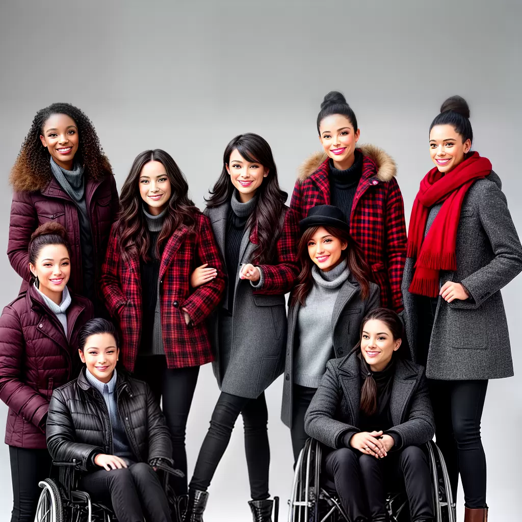 Moda Inverno INCLUSIVA: Para Pessoas com Deficiência: Inclusão e Estilo