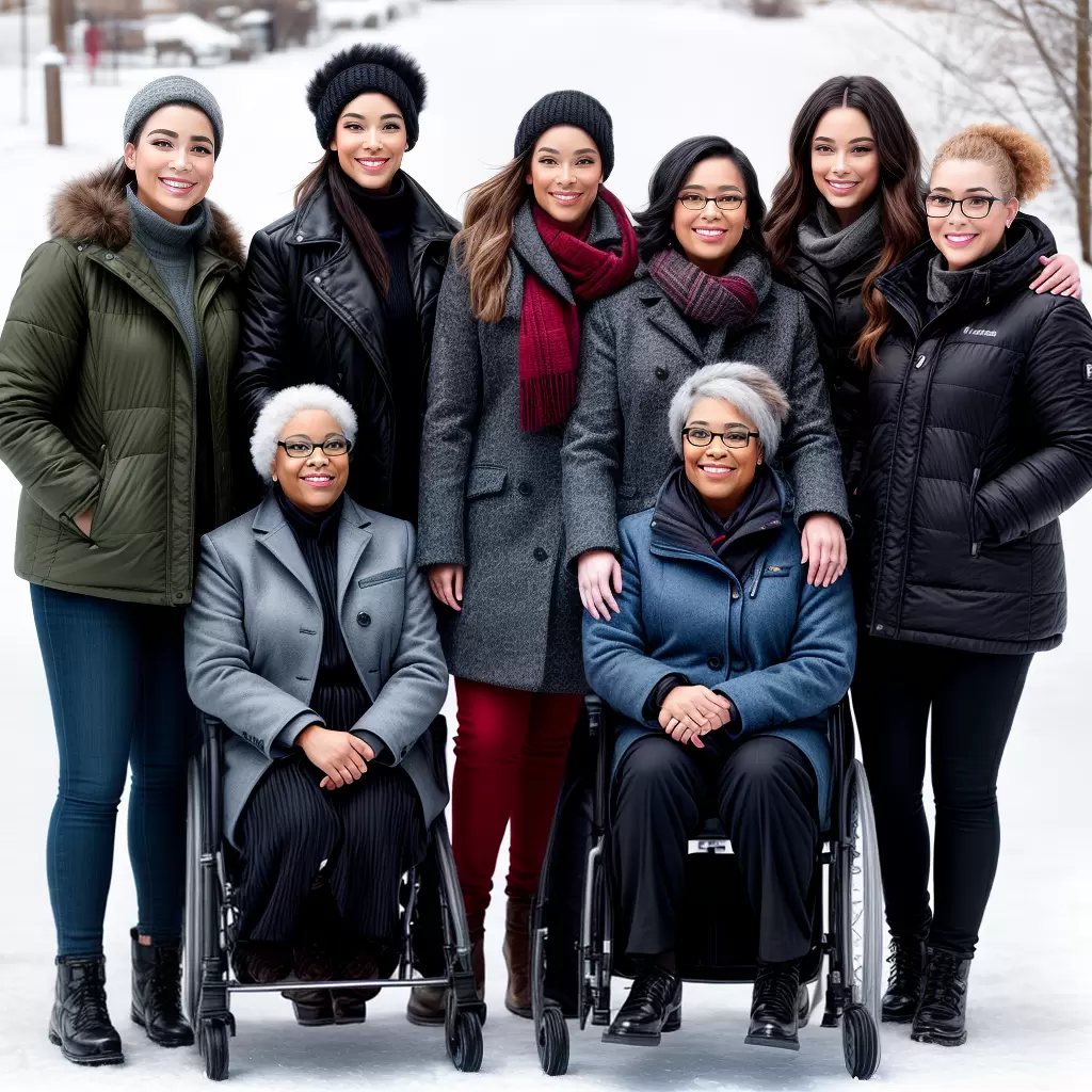 Moda Inverno INCLUSIVA: Para Pessoas com Deficiência: Inclusão e Estilo