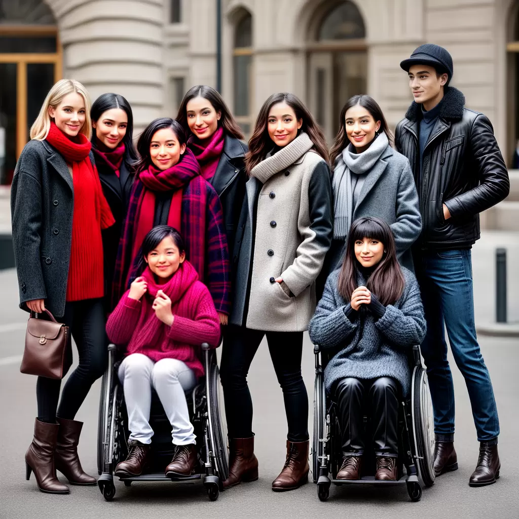 Moda Inverno INCLUSIVA: Para Pessoas com Deficiência: Inclusão e Estilo