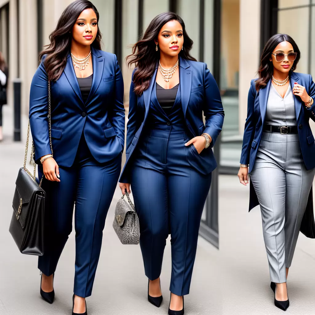 Elegância no Trabalho: Dicas de Moda Executiva para o Corpo Plus Size