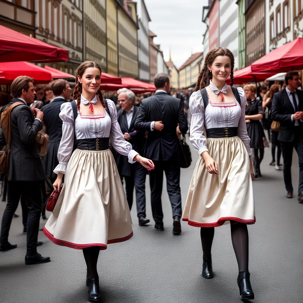 O Dirndl na Cultura Pop: Sua Presença em Filmes e Televisão Alemã