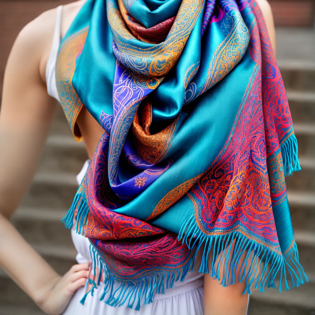 Lenços de seda: versatilidade e sofisticação