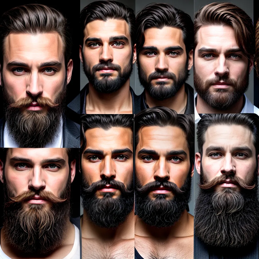Estilos de barba para diferentes formatos de rosto