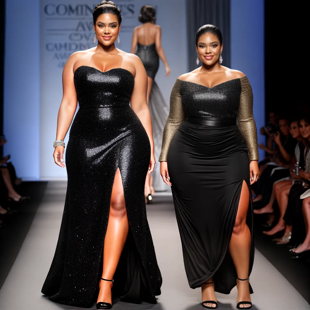 Brilhe nas Passarelas da Vida com Looks Plus Size Glamourosos.