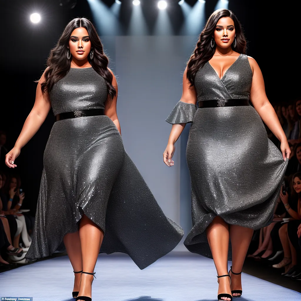Brilhe nas Passarelas da Vida com Looks Plus Size Glamourosos.