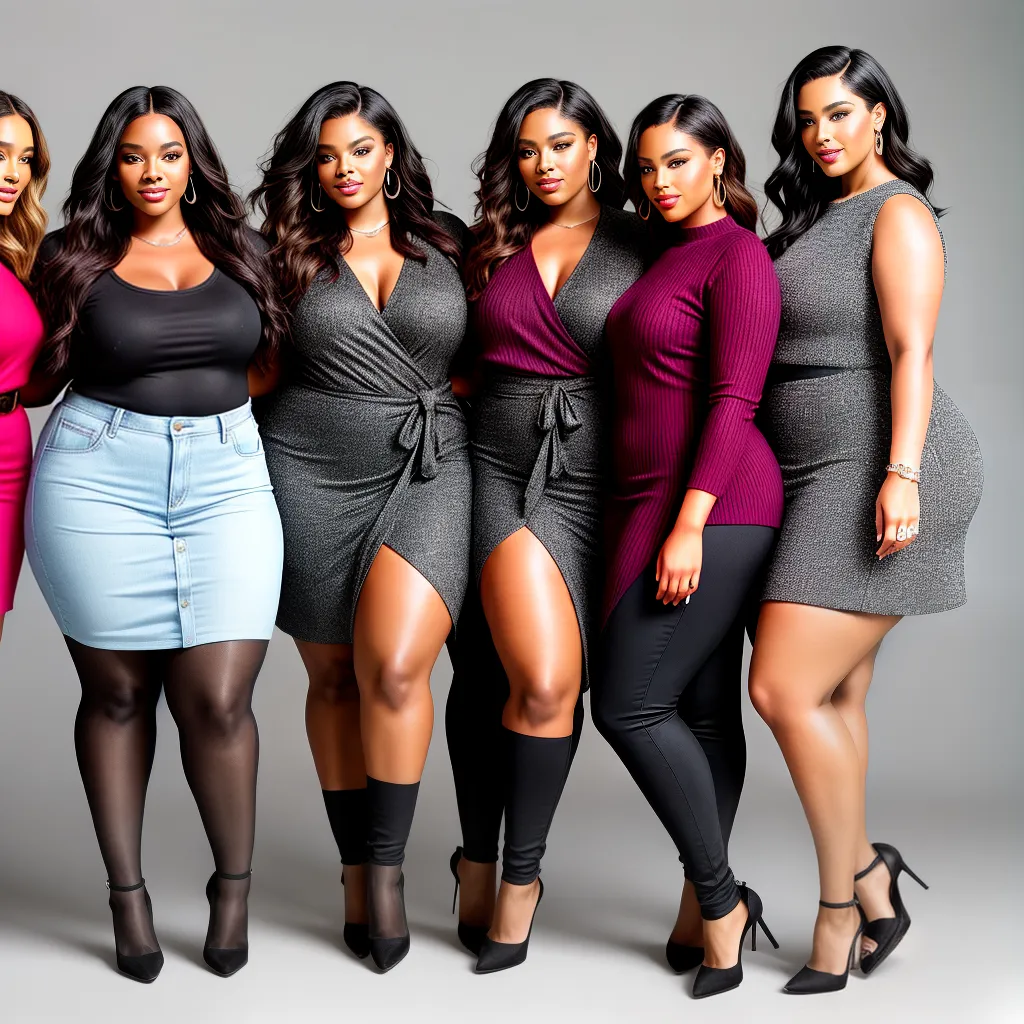 Inspire-se com Ícones da Moda Plus Size que Estão Definindo 2024.