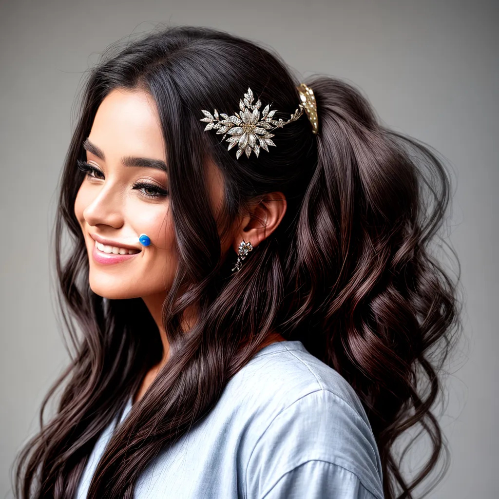 Aprenda a fazer penteados com acessórios para cabelos em casa.