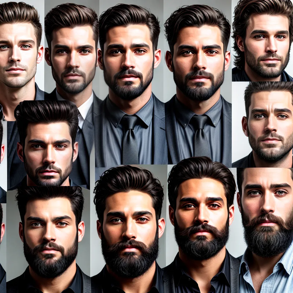 Os melhores estilos de barba para diferentes formatos de rosto