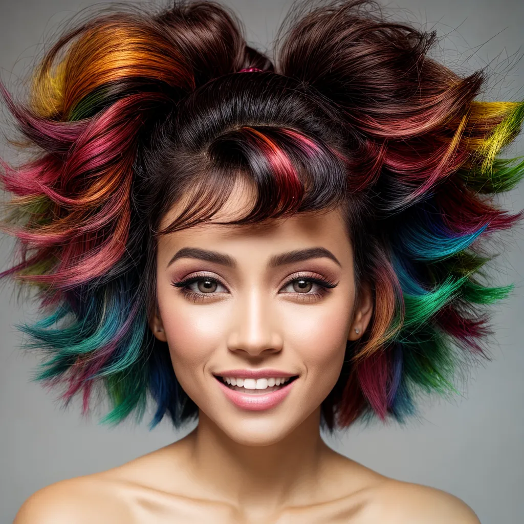 Penteados para crianças com cabelo relaxado