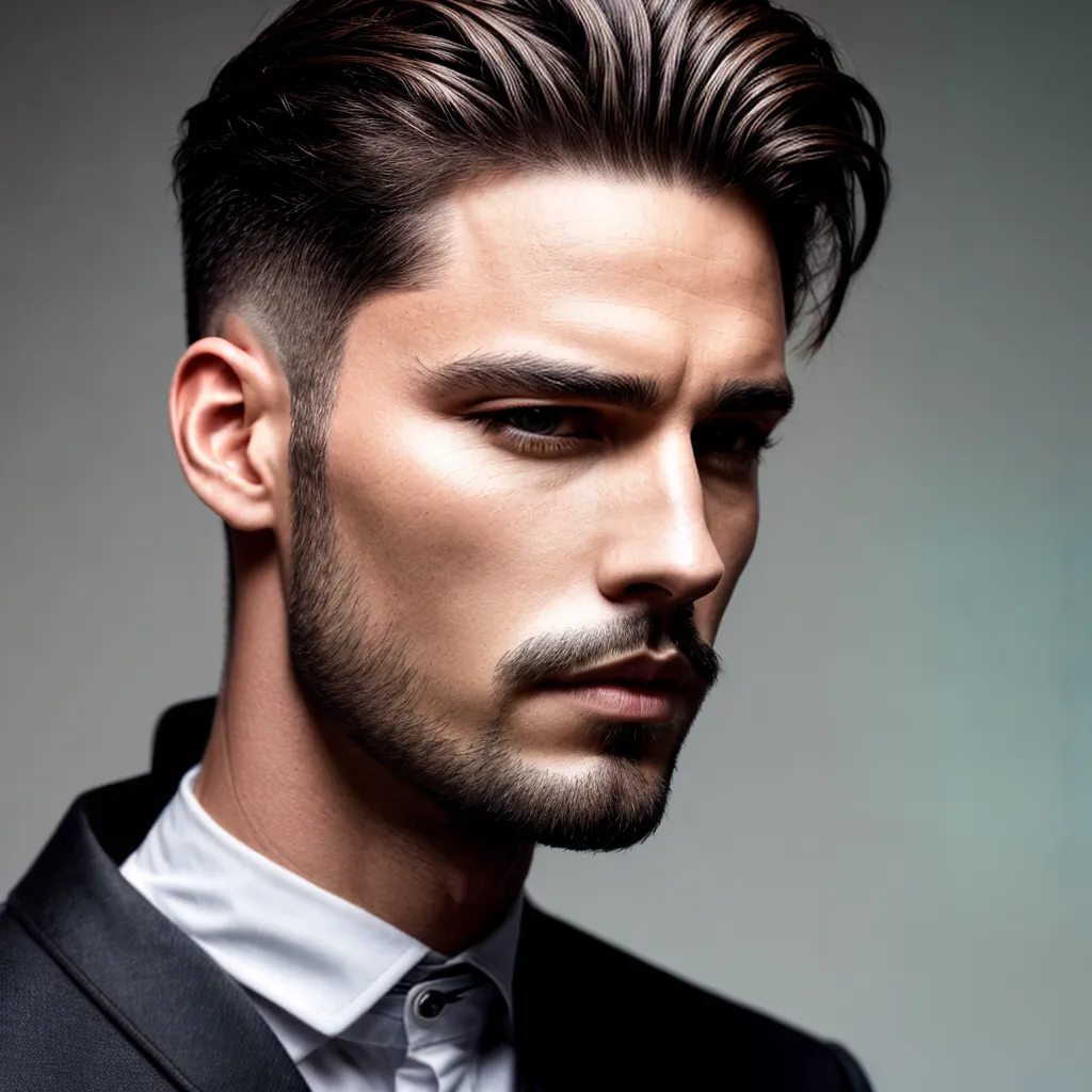 A importância da simetria e equilíbrio nos cortes masculinos