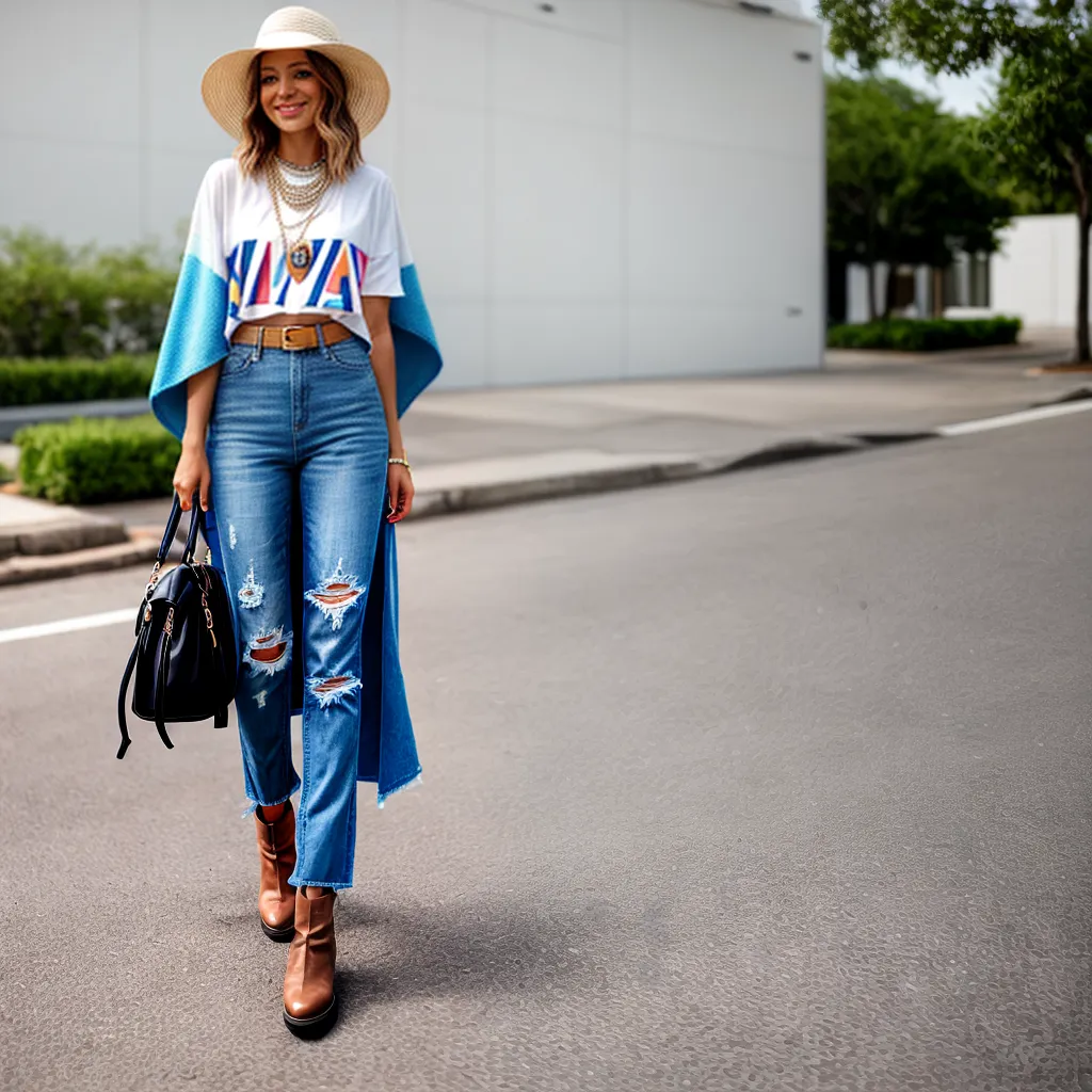 Dicas de Estilo: Como Combinar Ponchos com Diferentes Peças de Roupa