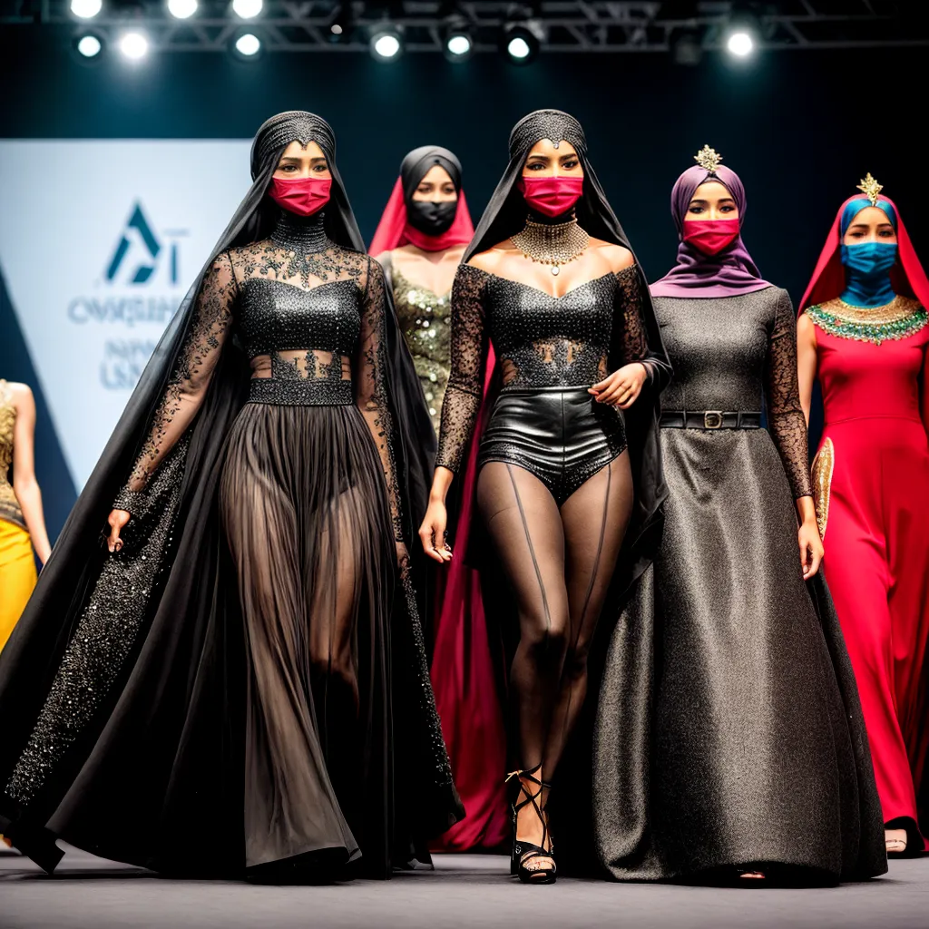 Niqab na Passarela: Como os Designers Estão Adaptando esta Vestimenta