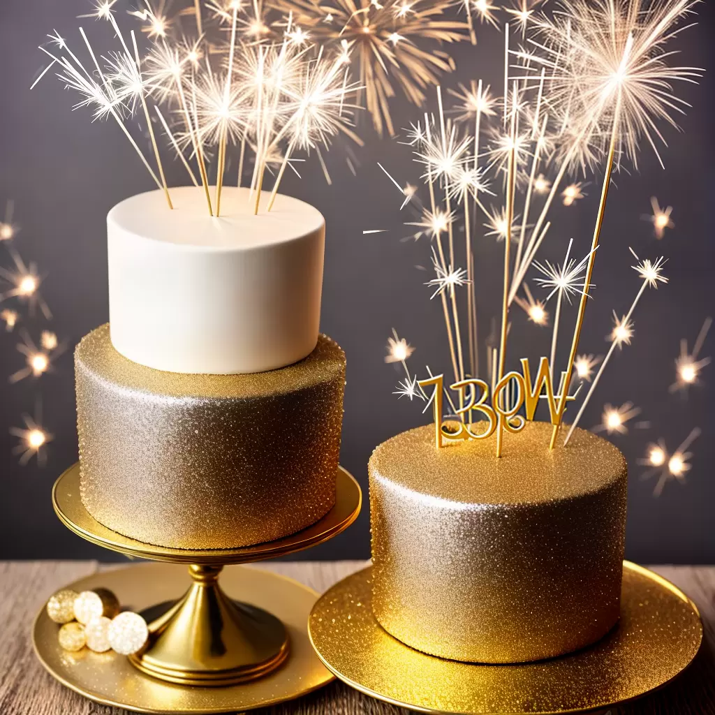 Bolos para festas de Ano Novo: como brilhar na virada.