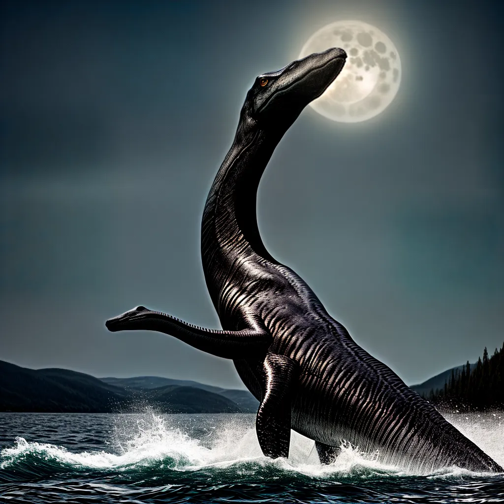 O inconfundível mundo do PLESIOSAURUS: o monstro do lago Ness da pré ...