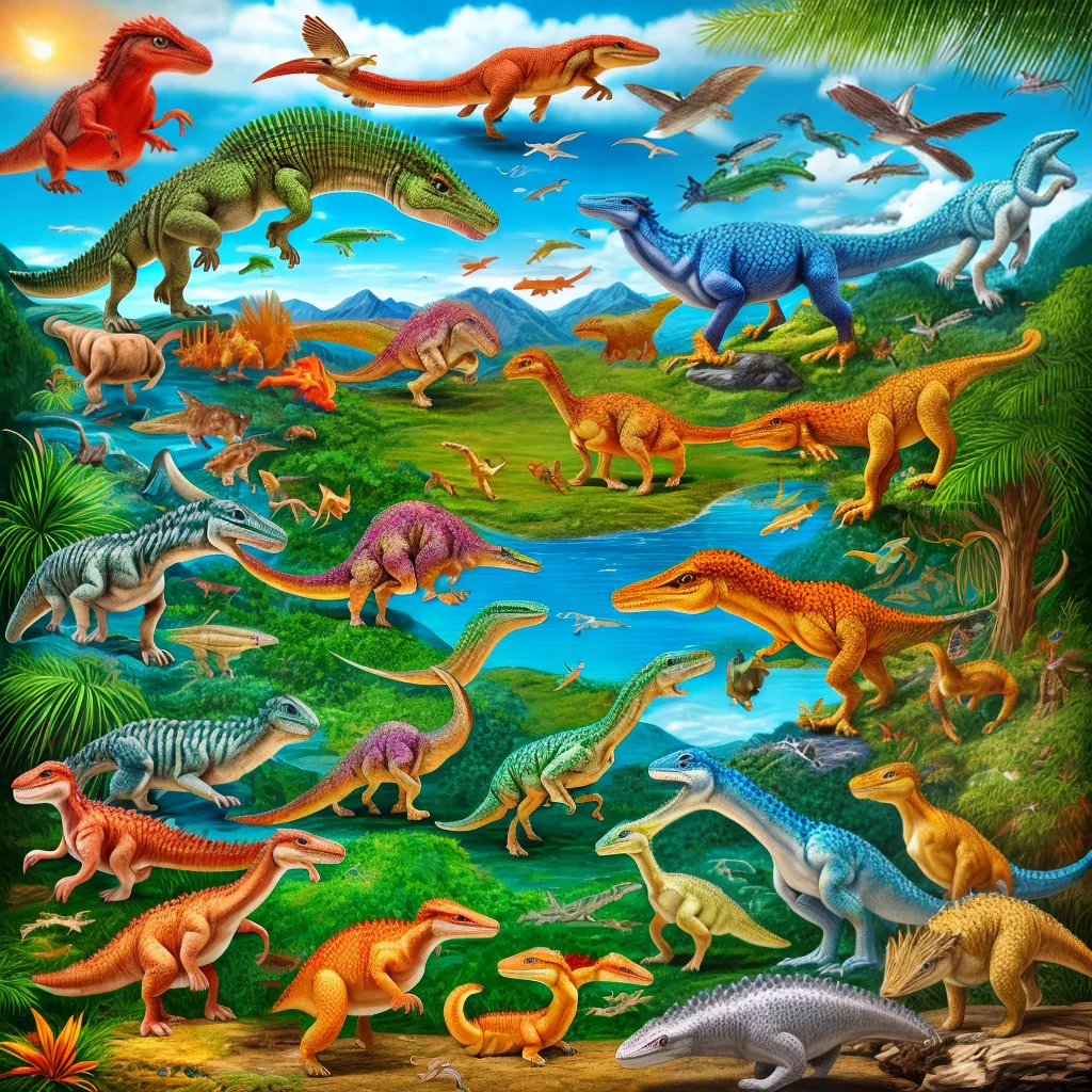 A EVOLUÇÃO dos dinossauros: uma jornada fascinante