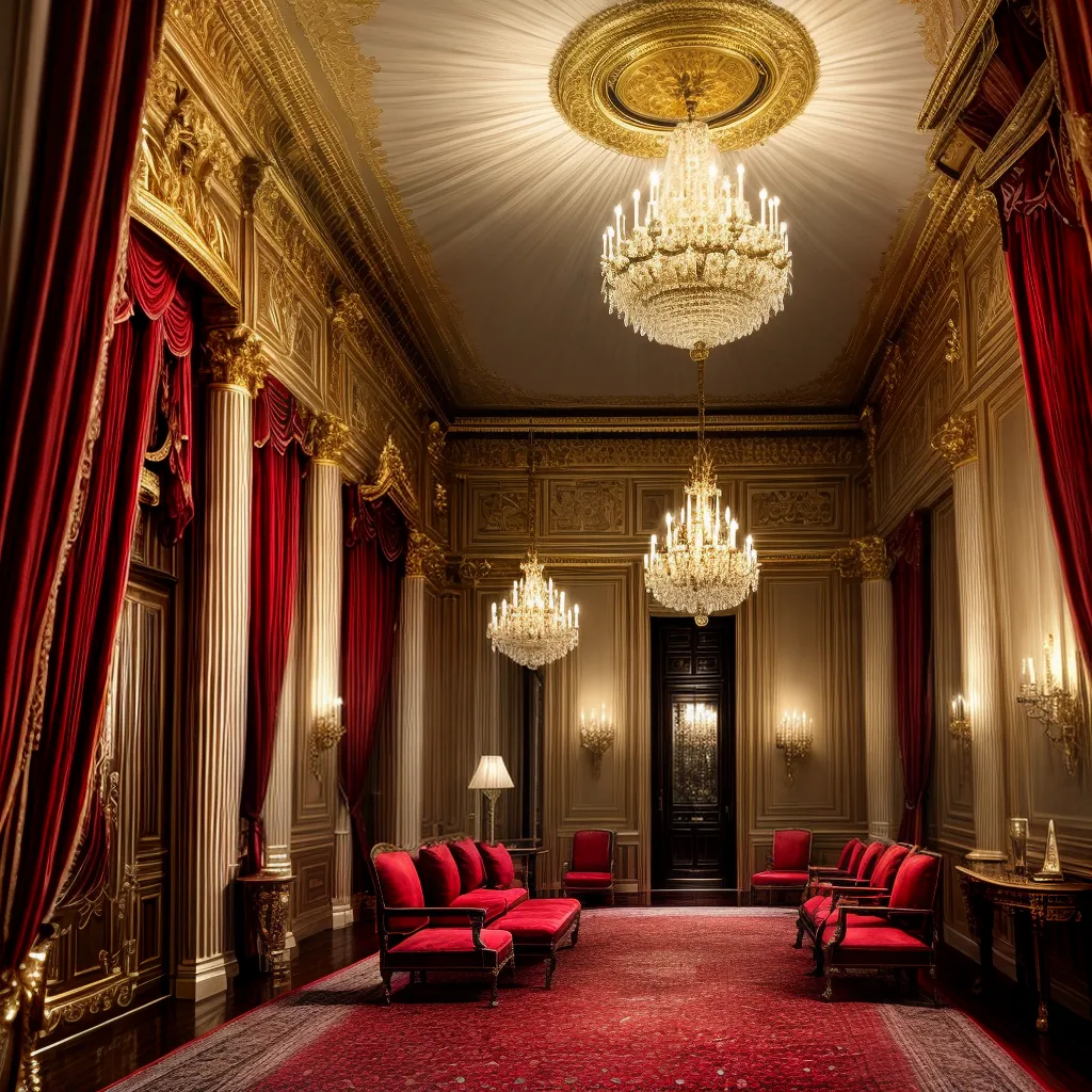 Como Usar o Estilo Barroco para Criar Ambientes Dramáticos e Luxuosos