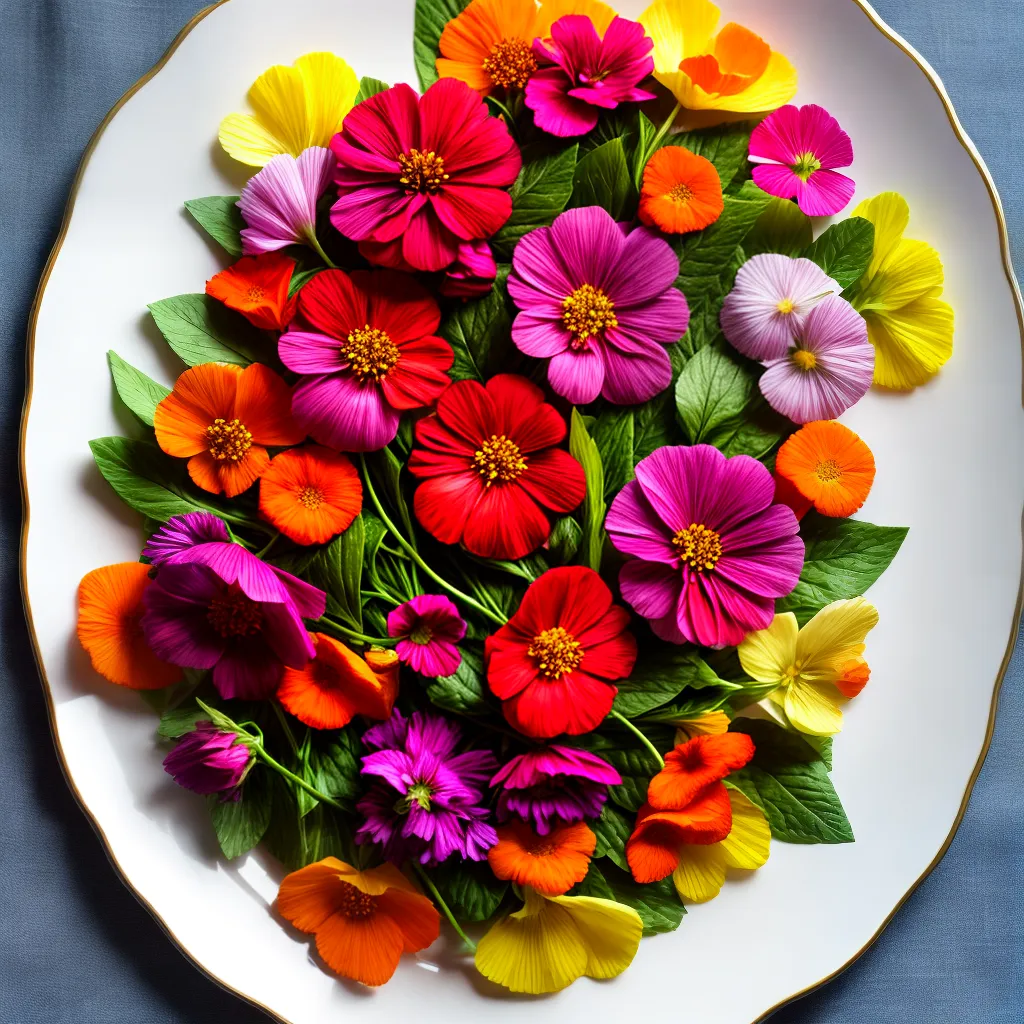 DICAS Práticas para Decoração de Comidas com Flores