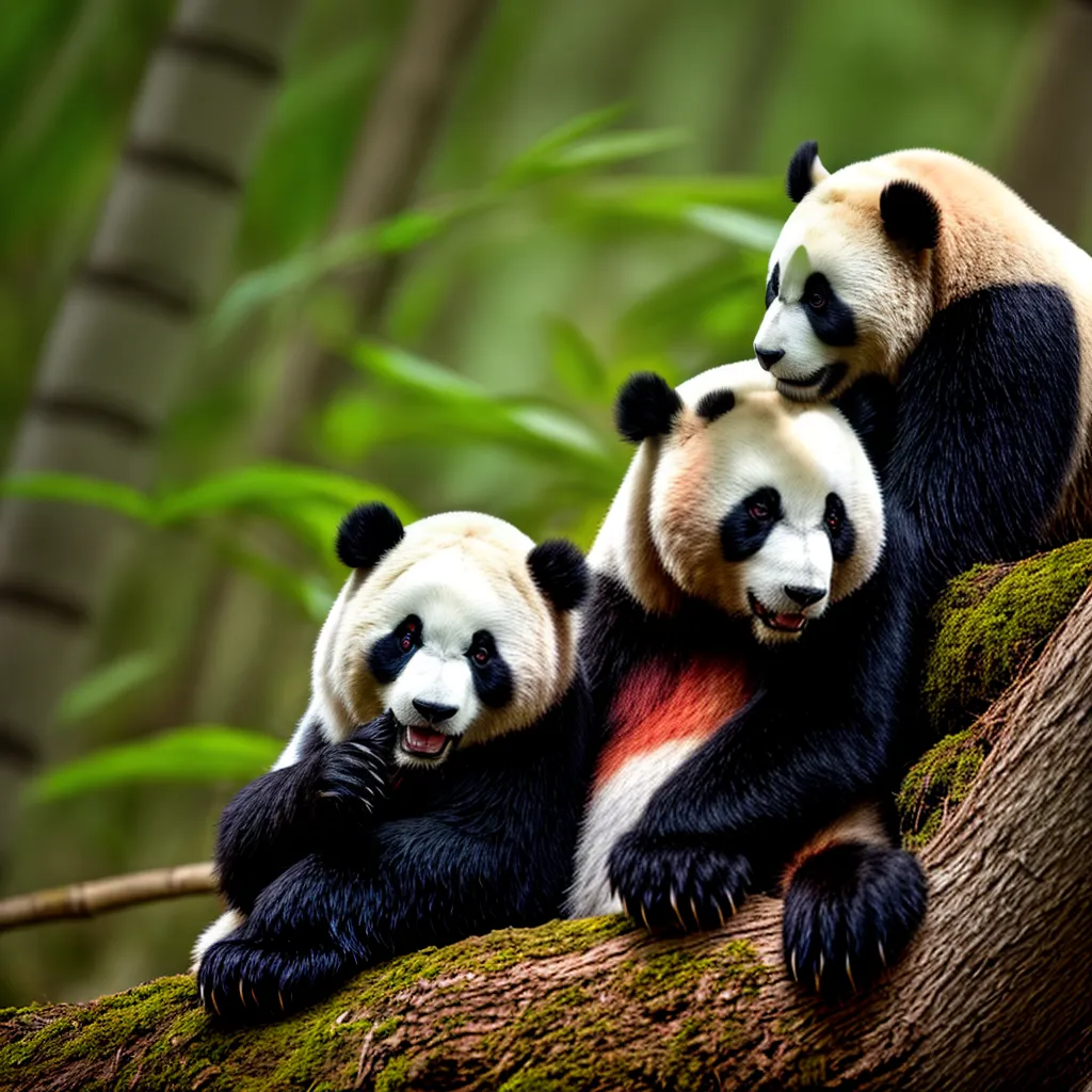 A história dos pandas gigantes e seus esforços de conservação