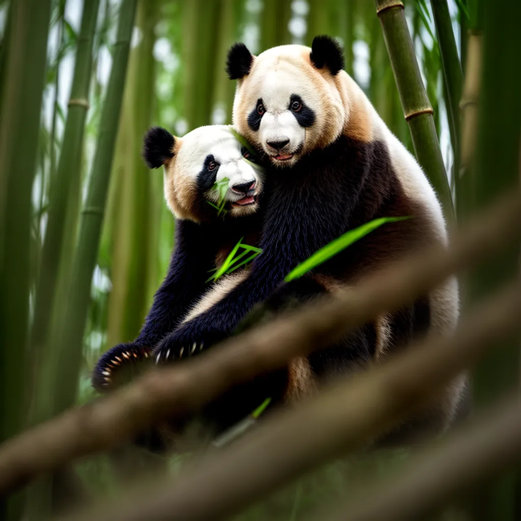 A história dos pandas gigantes e seus esforços de conservação