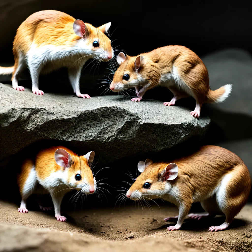 Roedores subterrâneos: ratos-toupeira-pelados (Heterocephalus glaber) e ...
