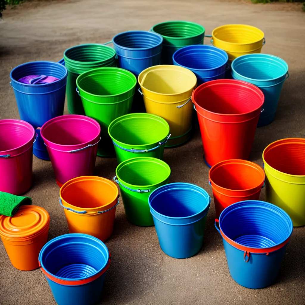 Baldes de tamanhos diferentes: para que servem?;