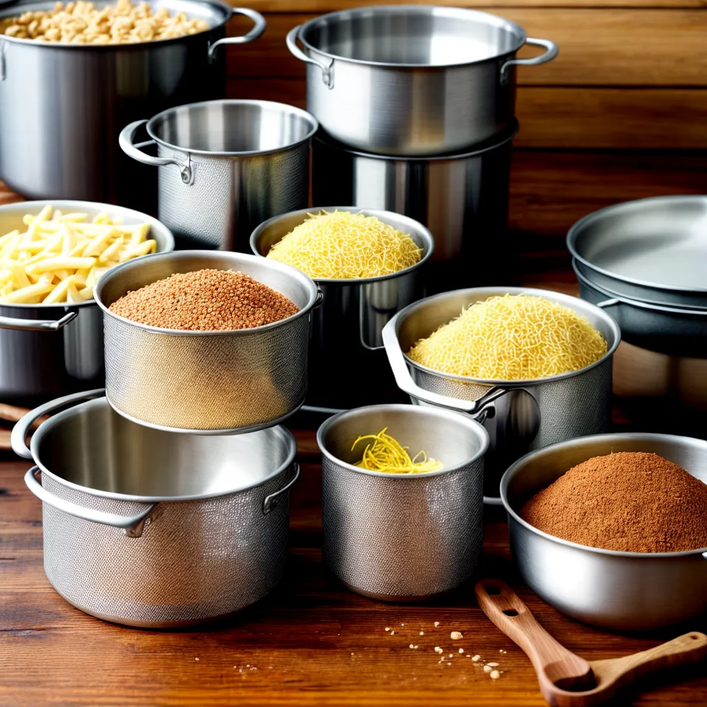 Como escolher o tipo ideal de peneira de cozinha para cada tipo de ...