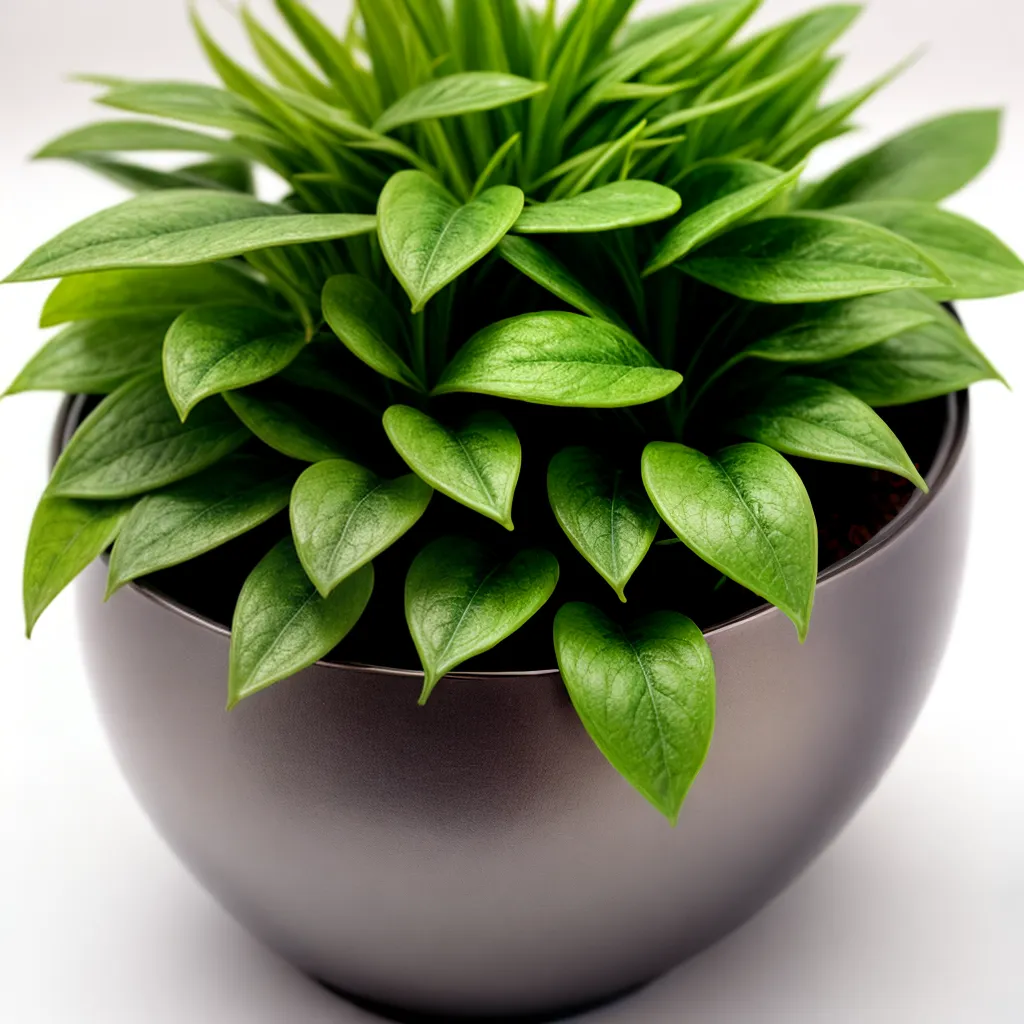 Cachepots para plantas com folhagem variegada: como valorizar a textura