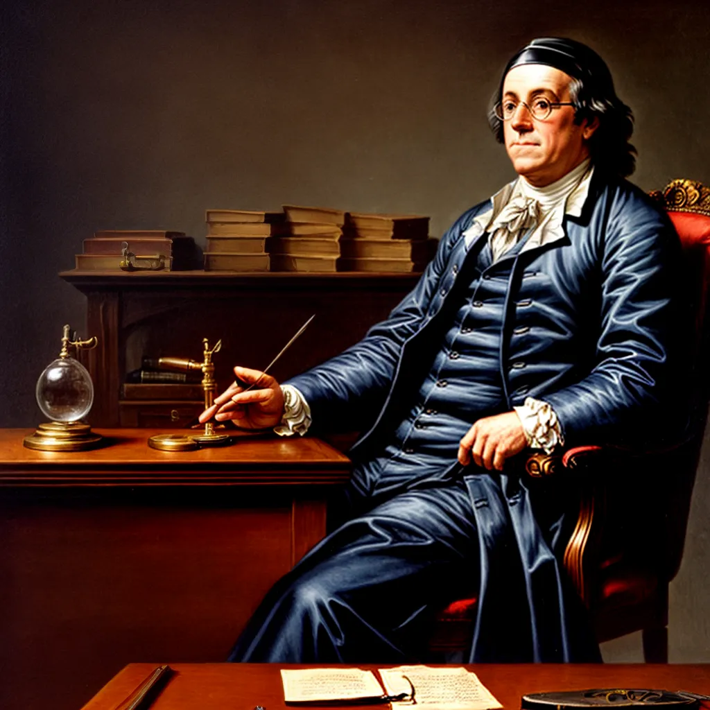 Benjamin Franklin: O Inventor que Moldou uma Nação