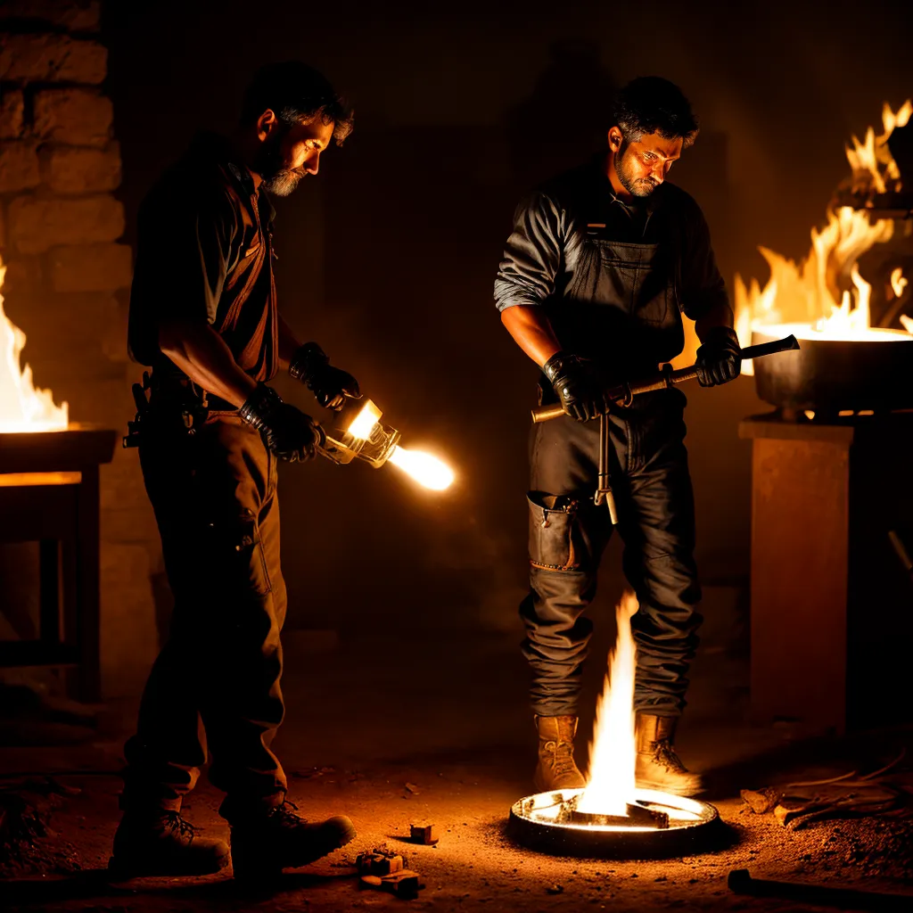 Culturas do Metal: Técnicas e Tradições de Forjamento