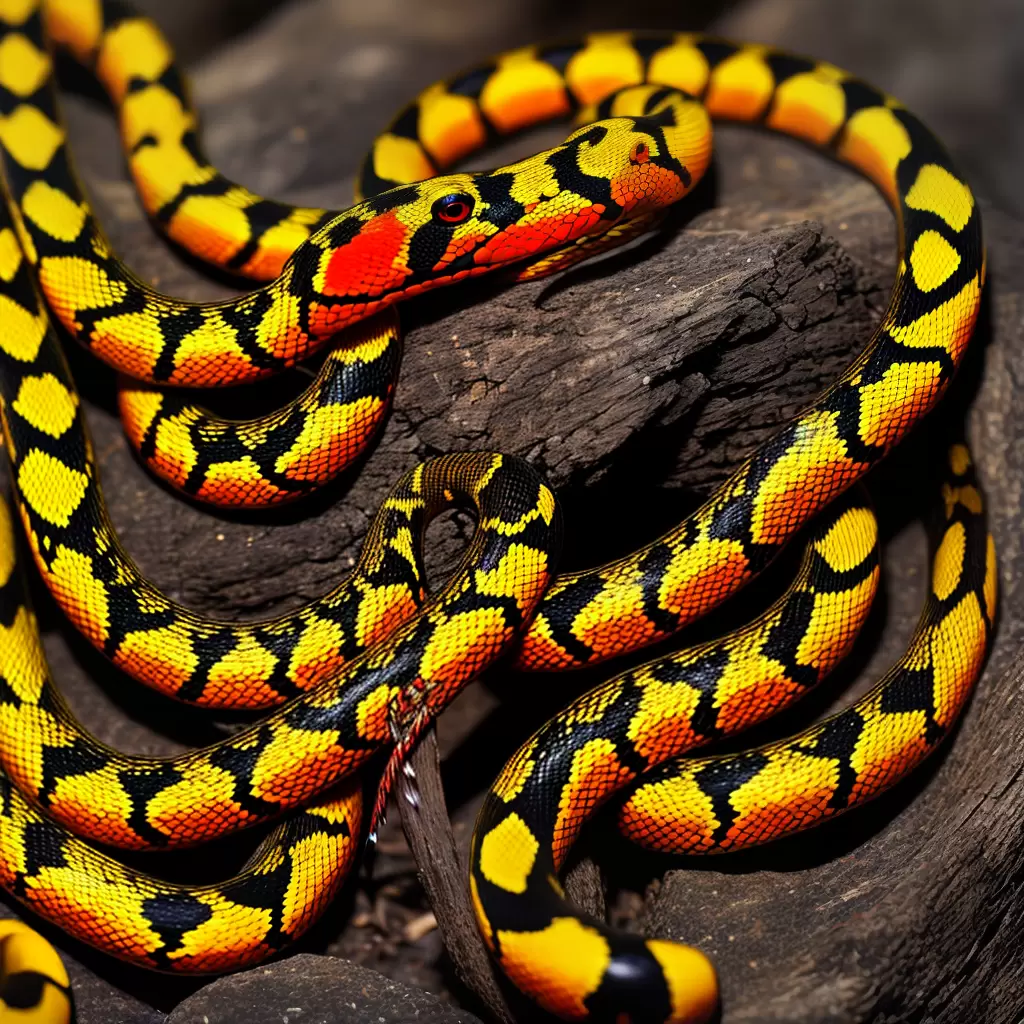 Encanto Mortal: A Serpente-Coral-Verdadeira, uma Serpente Venenosa com ...