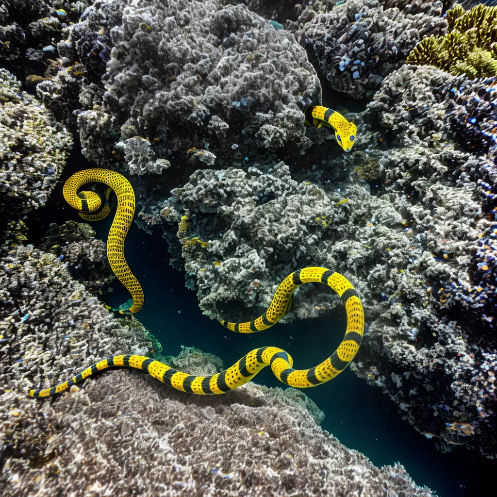 Maré Venenosa: A Serpente-do-Mar, uma Serpente Venenosa Encontrada no ...