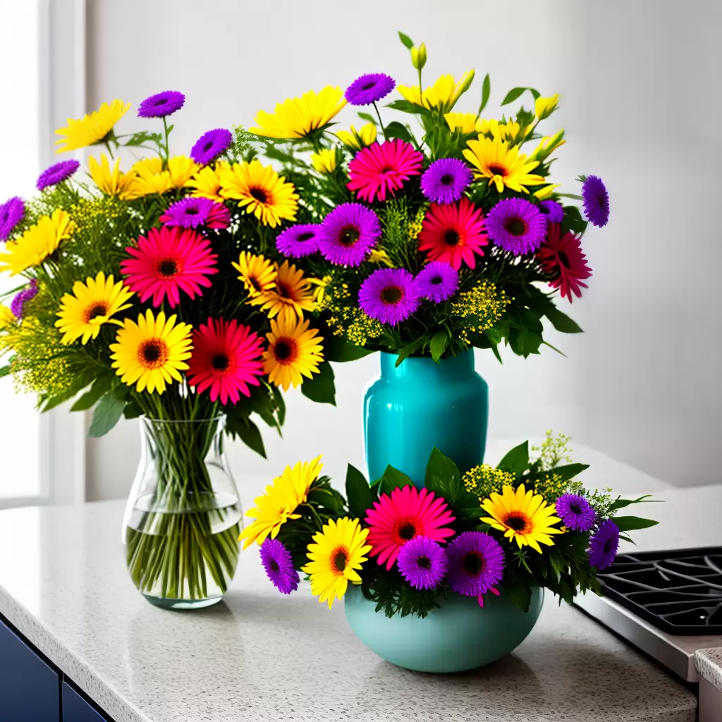 TRANSFORME a decoração da sua cozinha com flores naturais