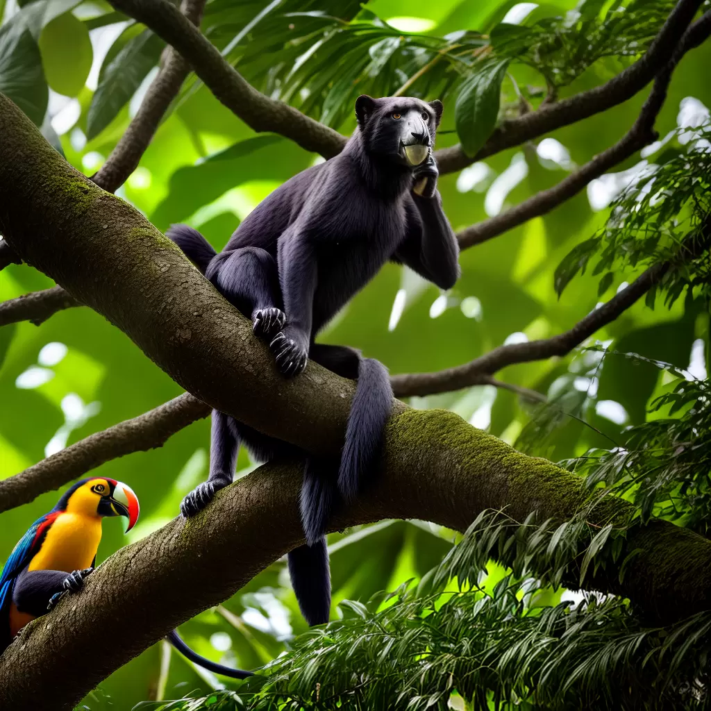 A Vida dos Animais Selvagens em FLORESTAS Tropicais!